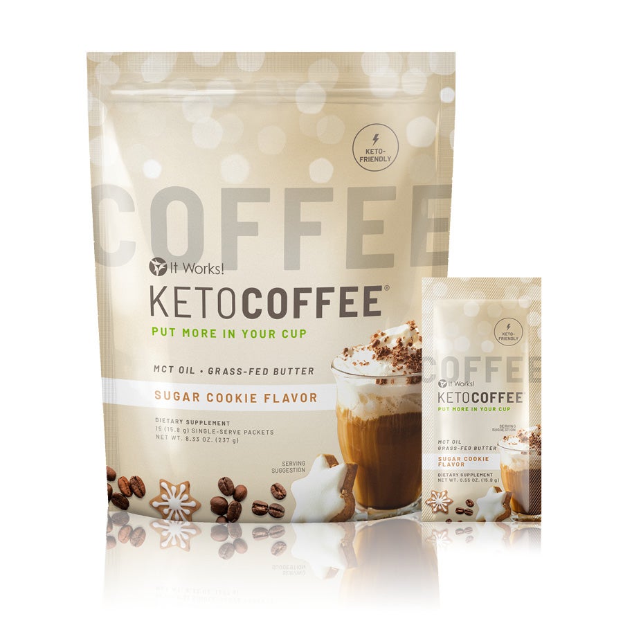 It Works! Keto Coffee® – Sugar Cookie Flavor – Joel & Stefani Dunn ...